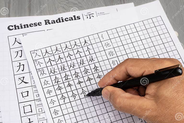 Learn To Write Mandarin Characters with Stroke Order in Class Room ...