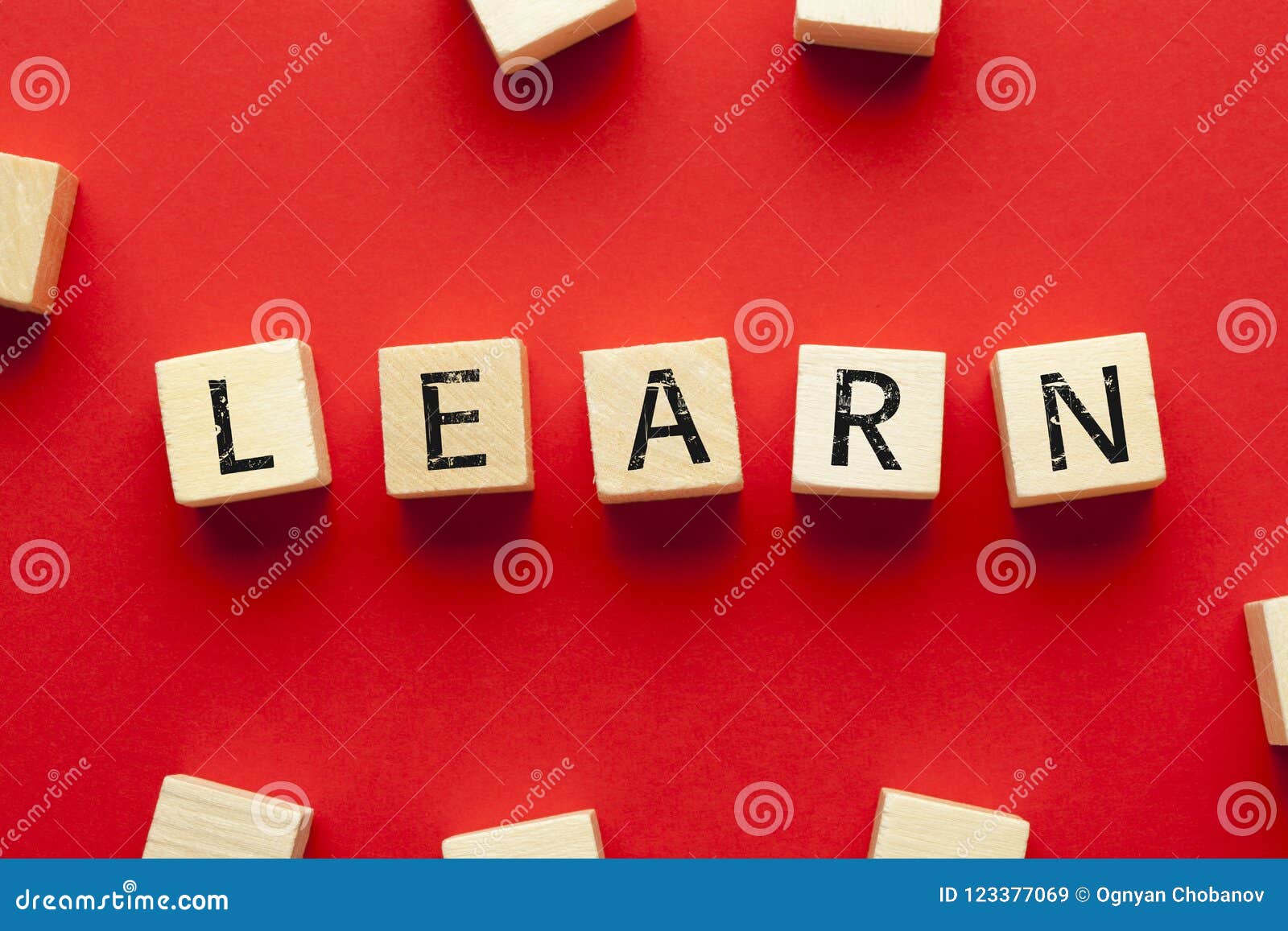 Learn Word Concept stock image. Image of english, progress - 123377069