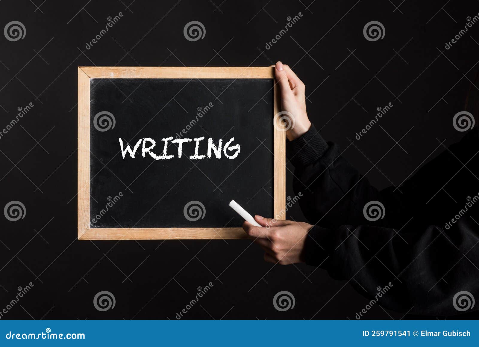 Learn Writing in Elementary School Stock Image - Image of educational ...