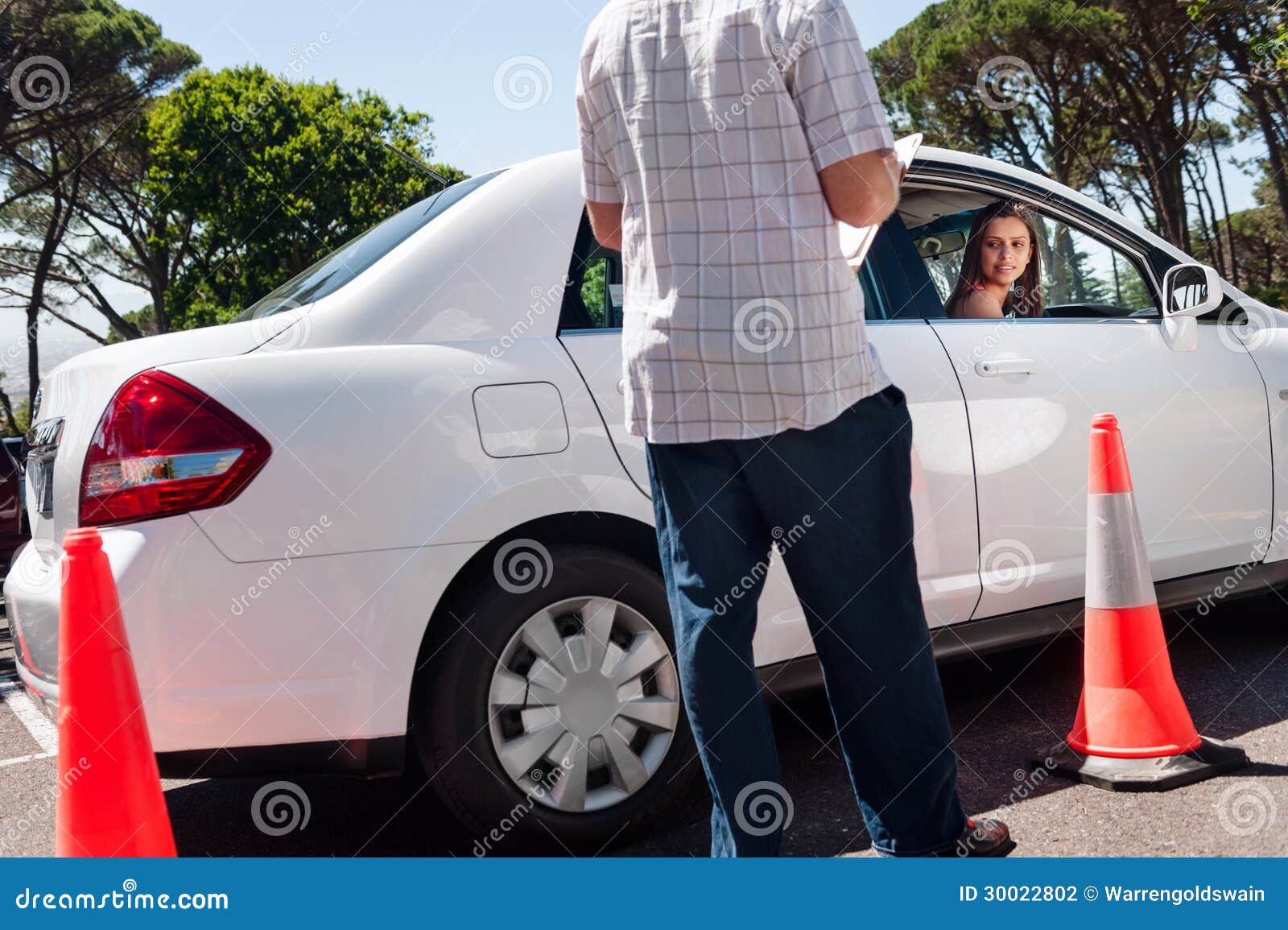 Learning to drive stock photo. Image of concentrating - 30022802