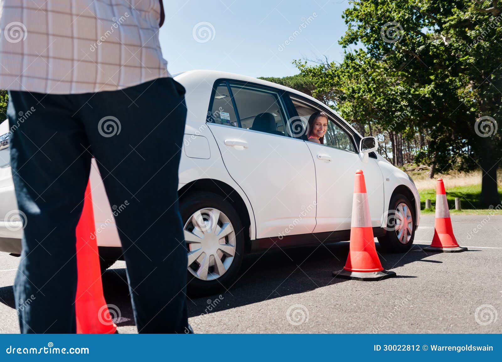 Learning to drive stock photo. Image of concentrating - 30022812