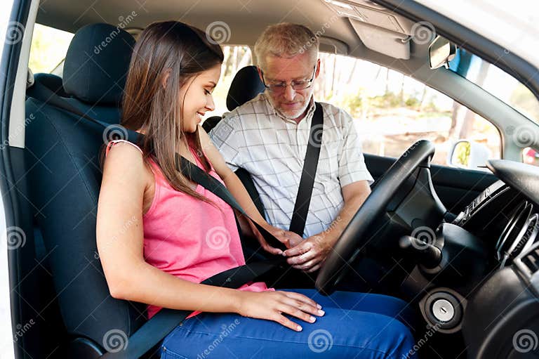 Learning to drive stock image. Image of confidence, beautiful - 30022815