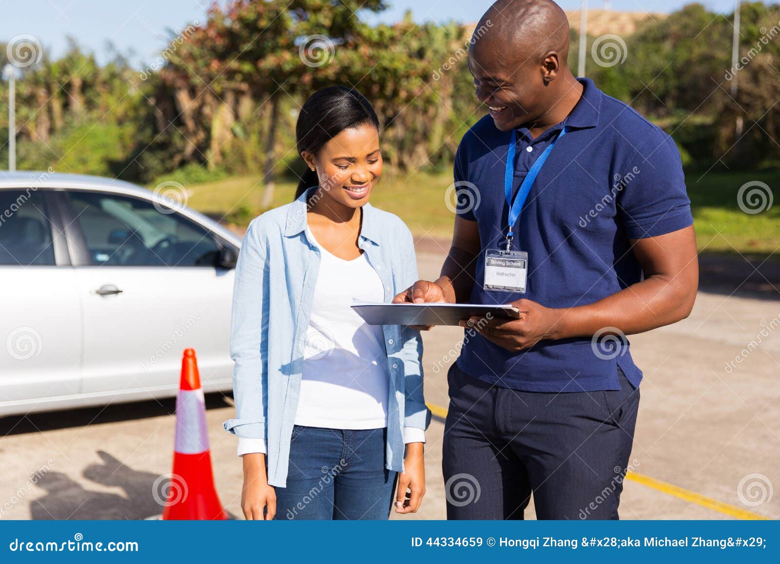 Learner driver instructor stock image. Image of ethnic - 44334659