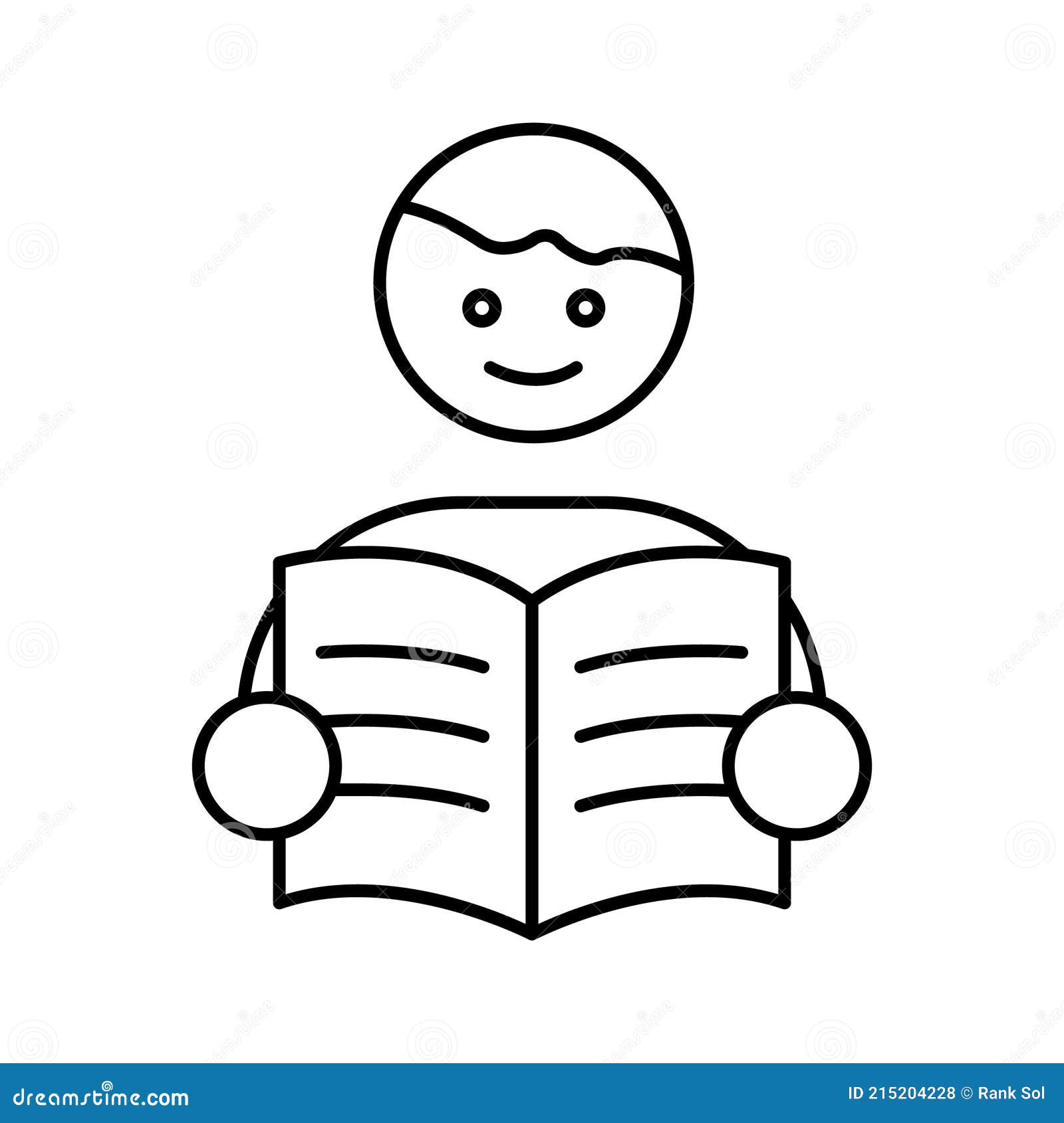 Learner Vector Icon Which Can Easily Modify or Edit Stock Vector ...