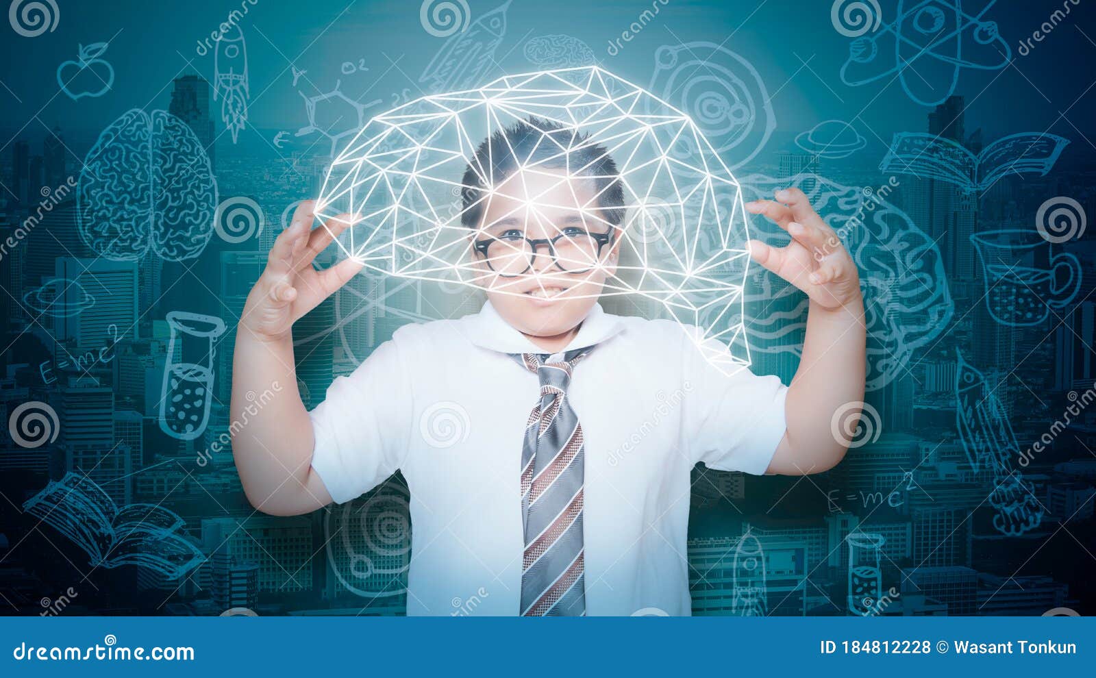 Brain Excellent for Learning Stock Photo - Image of knowledge, kids ...