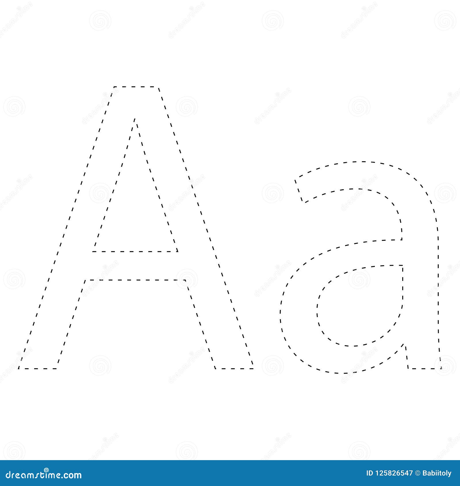 Dashed Letter Stock Illustrations – 1,758 Dashed Letter Stock ...