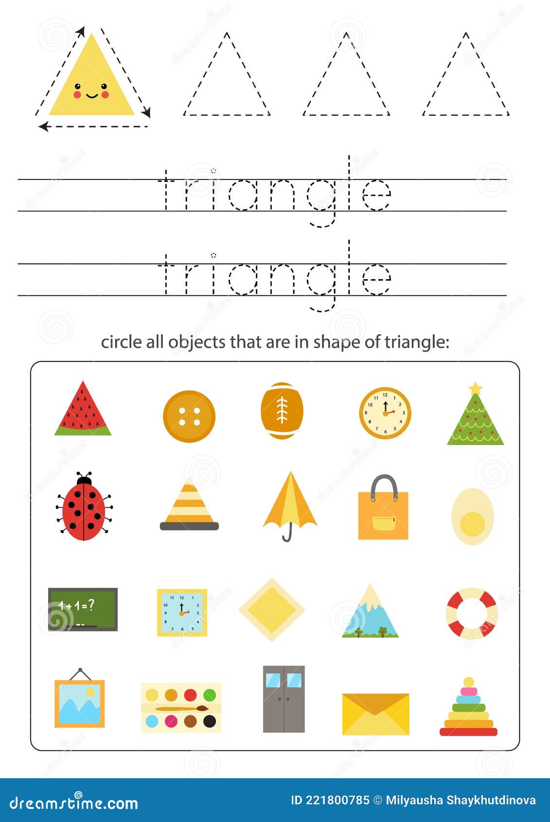 Objects Created Using Triangle Objects Created Using Triangle