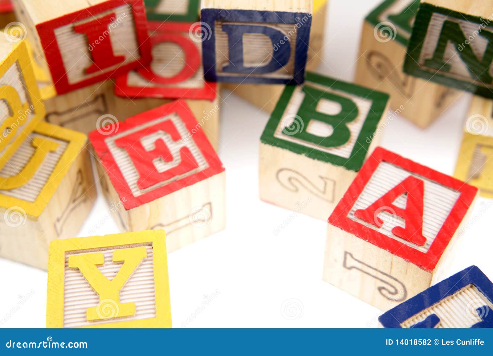 Learning blocks stock photo. Image of basics, objects - 14018582