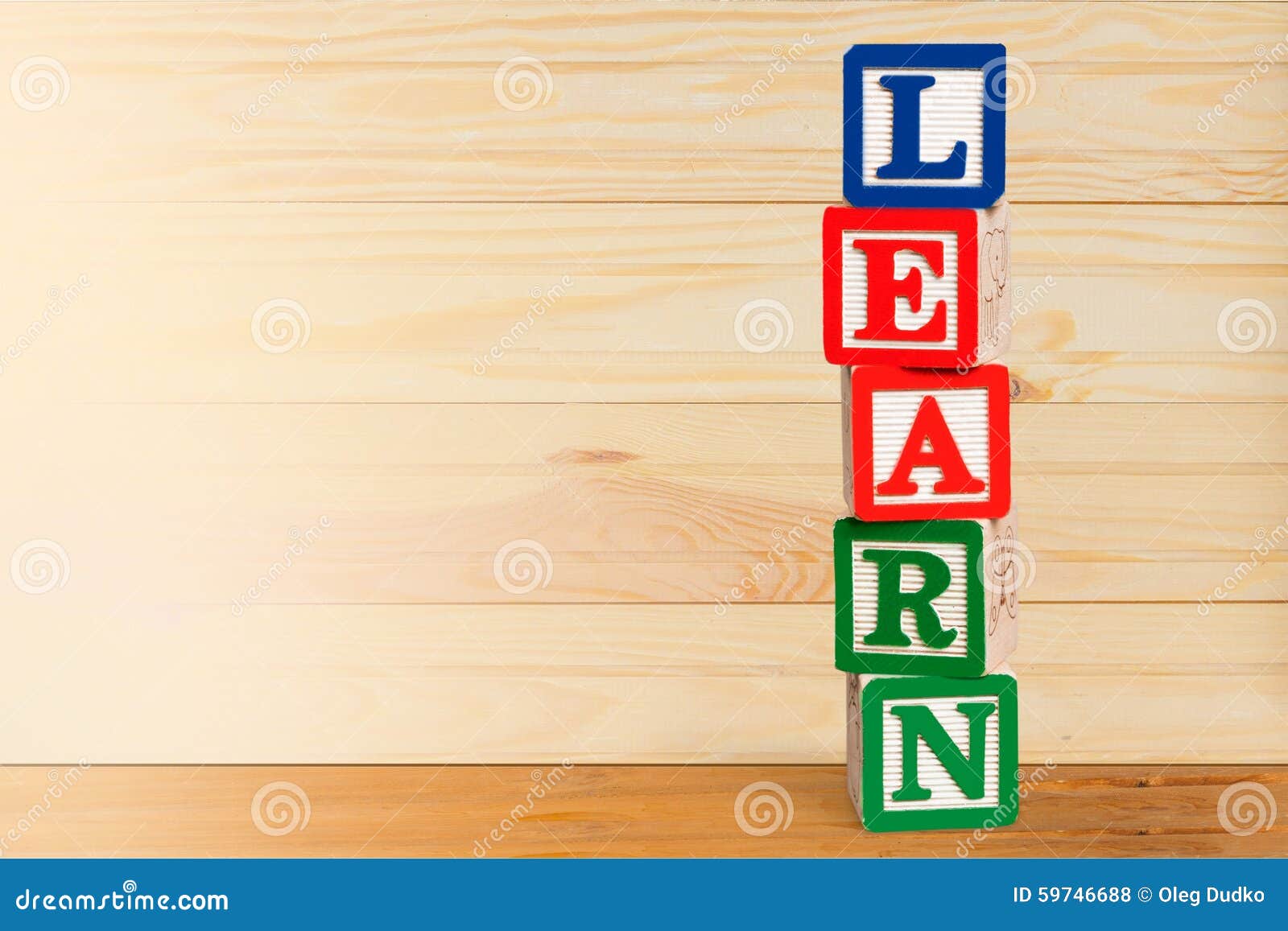 Learning Blocks stock photo. Image of writing, blocks - 59746688