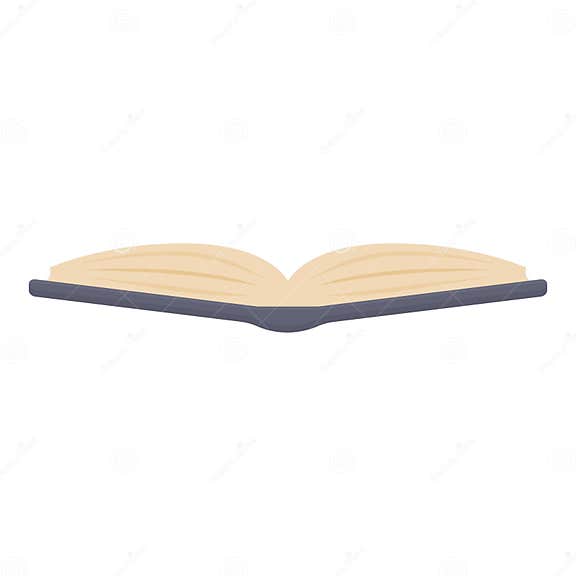 Learning Book Icon Cartoon Vector. Open Study Stock Vector ...