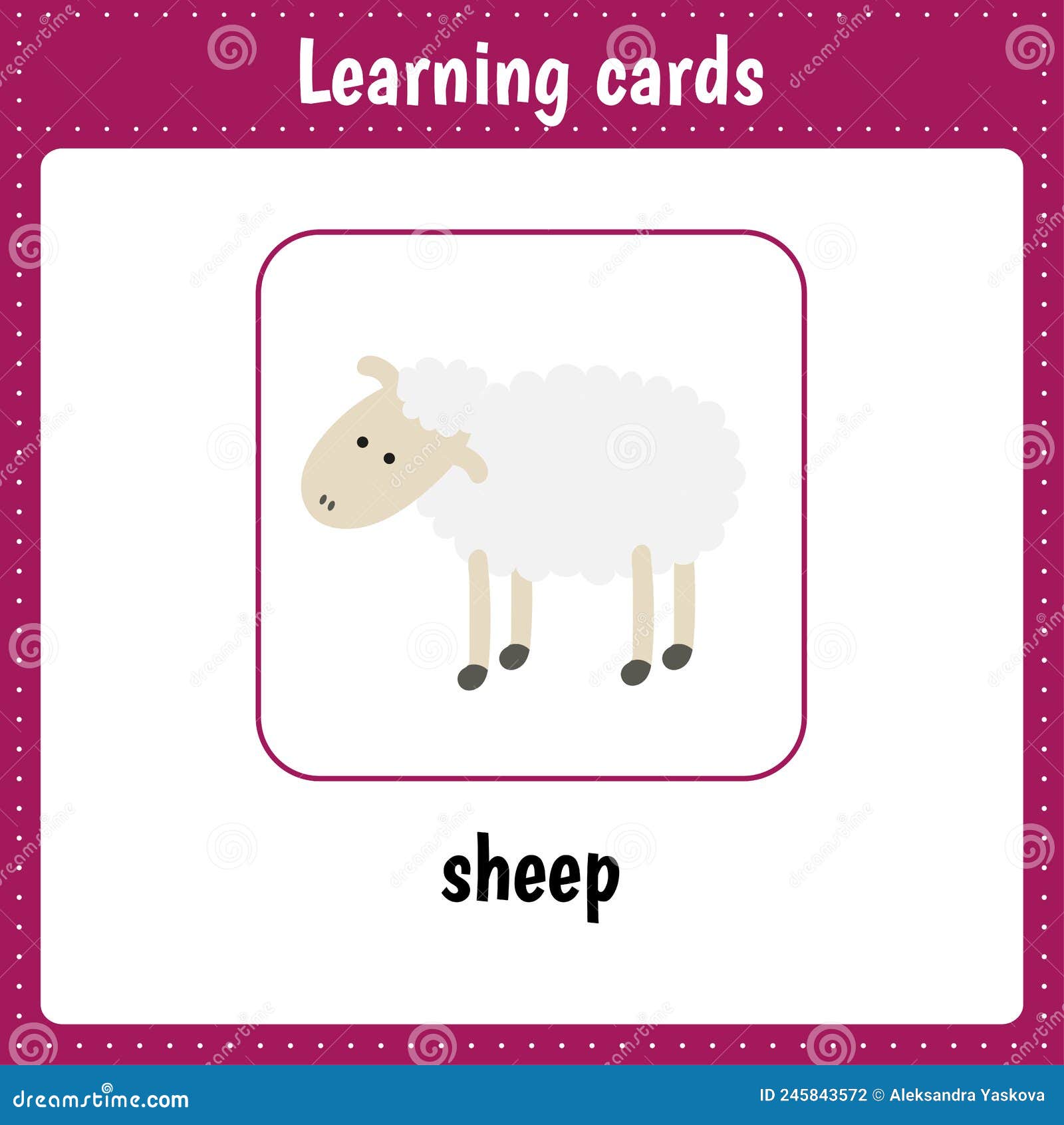 Sheep Worksheets Stock Illustrations – 7 Sheep Worksheets Stock ...