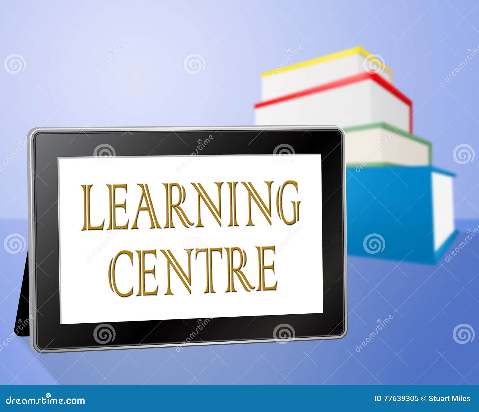 Learning Centre Indicates Educate Knowledge and Computer Stock ...