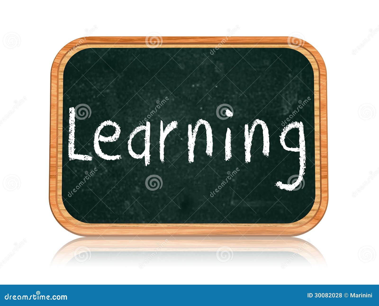 Learning on Blackboard Banner Stock Photo - Image of competence ...