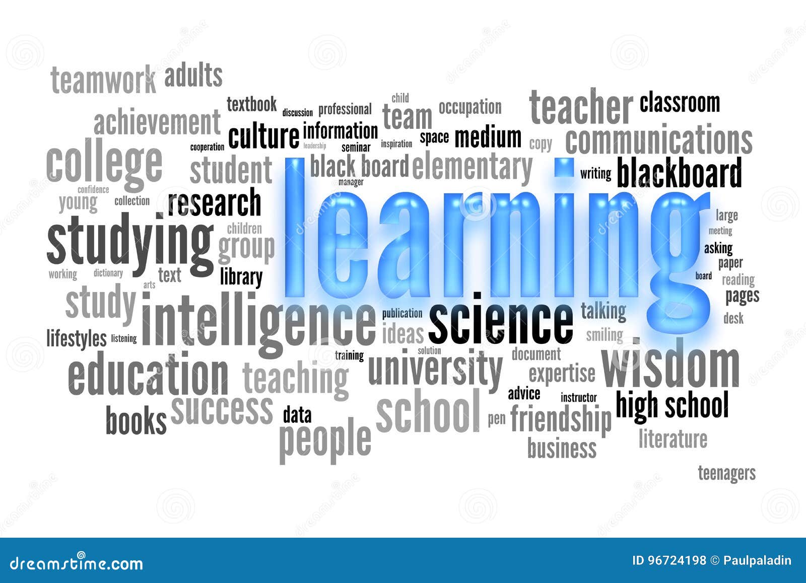 Learning concept stock illustration. Illustration of mathematics - 96724198