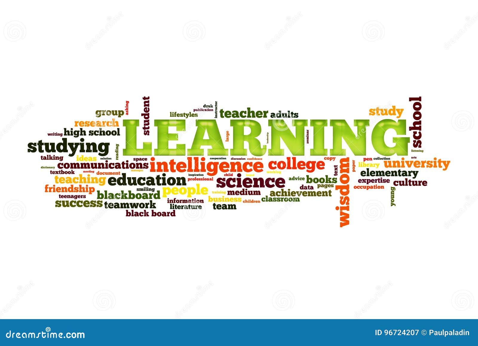 Learning concept stock illustration. Illustration of conceptual - 96724207