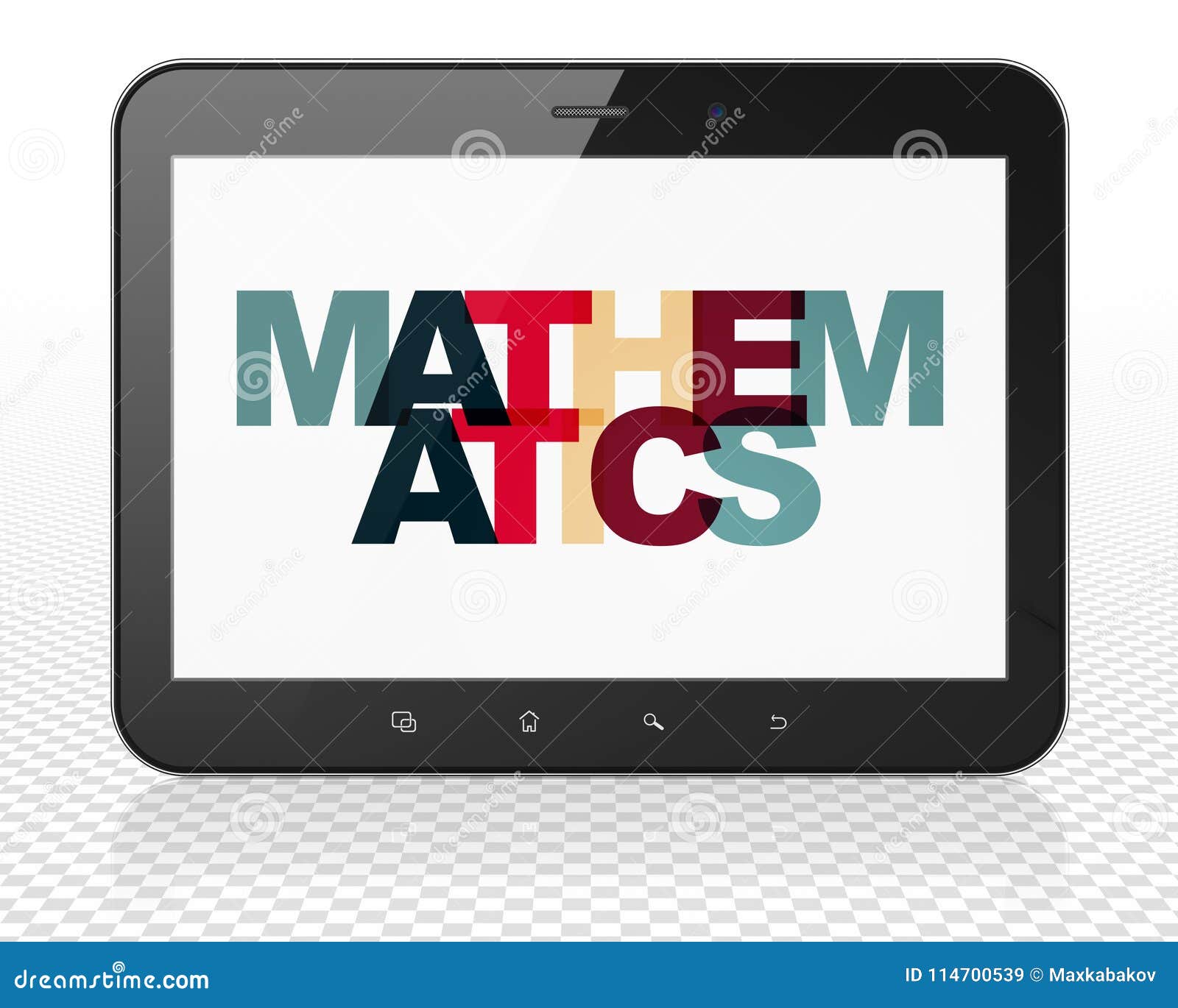 Learning Concept: Tablet Pc Computer with Mathematics on Display Stock ... Learning Concept: Tablet Pc Computer with Mathematics on Display Stock ...