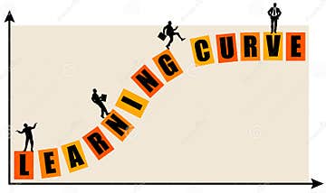 Learning curve stock illustration. Illustration of ambitious - 69734834