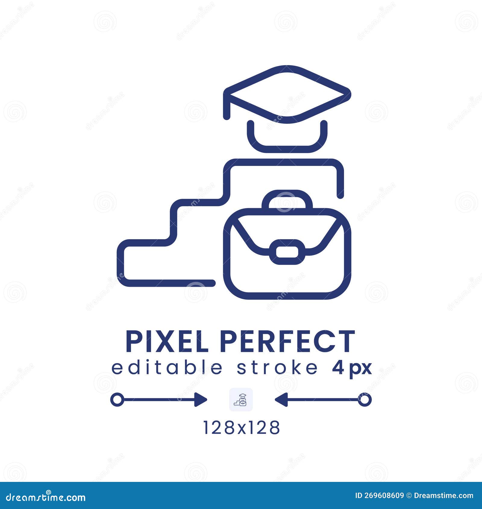 Learning and Development Linear Desktop Icon Stock Vector ...