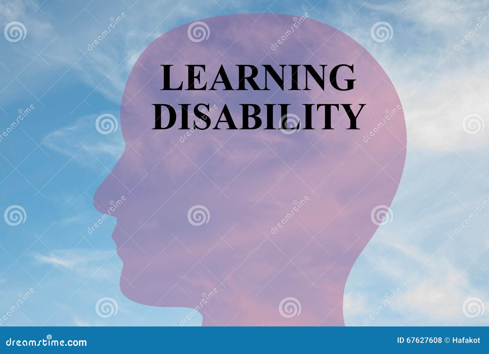 Learning Disability Concept Stock Photo - Image of aspergers, message ...