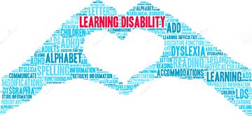 Learning Disability Word Cloud Stock Vector - Illustration of ...