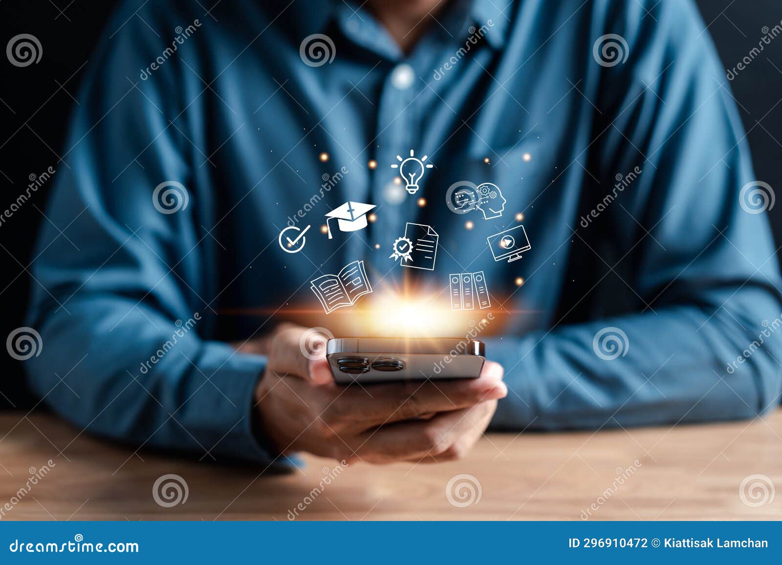 Learning Educate, Study Knowledge To Creative Thinking Idea and Problem ...