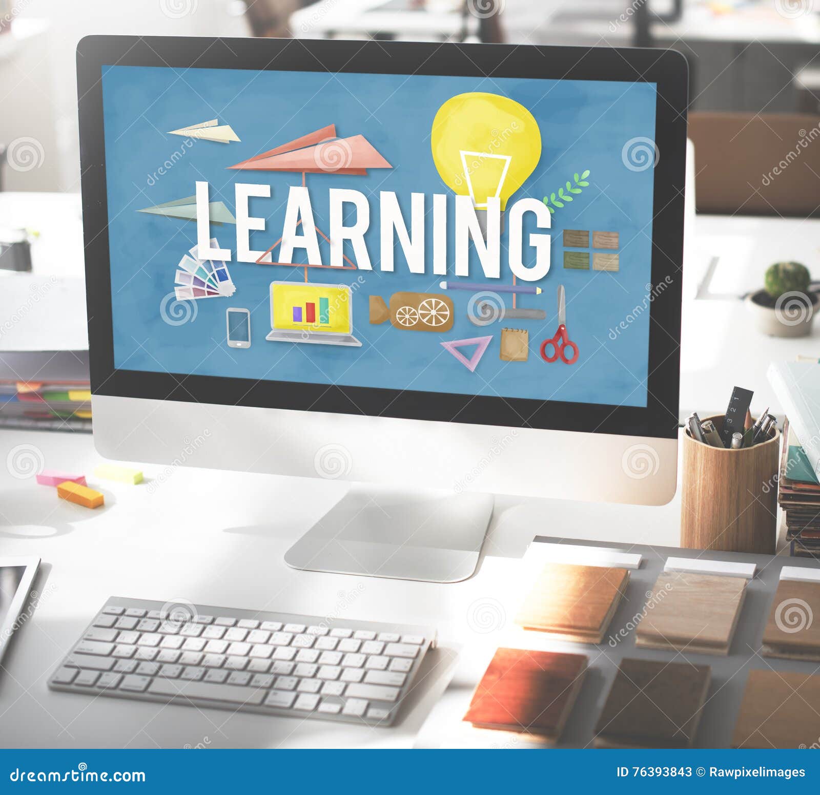 Learning Education Improvement Intelligence Ideas Concept Stock Image ...