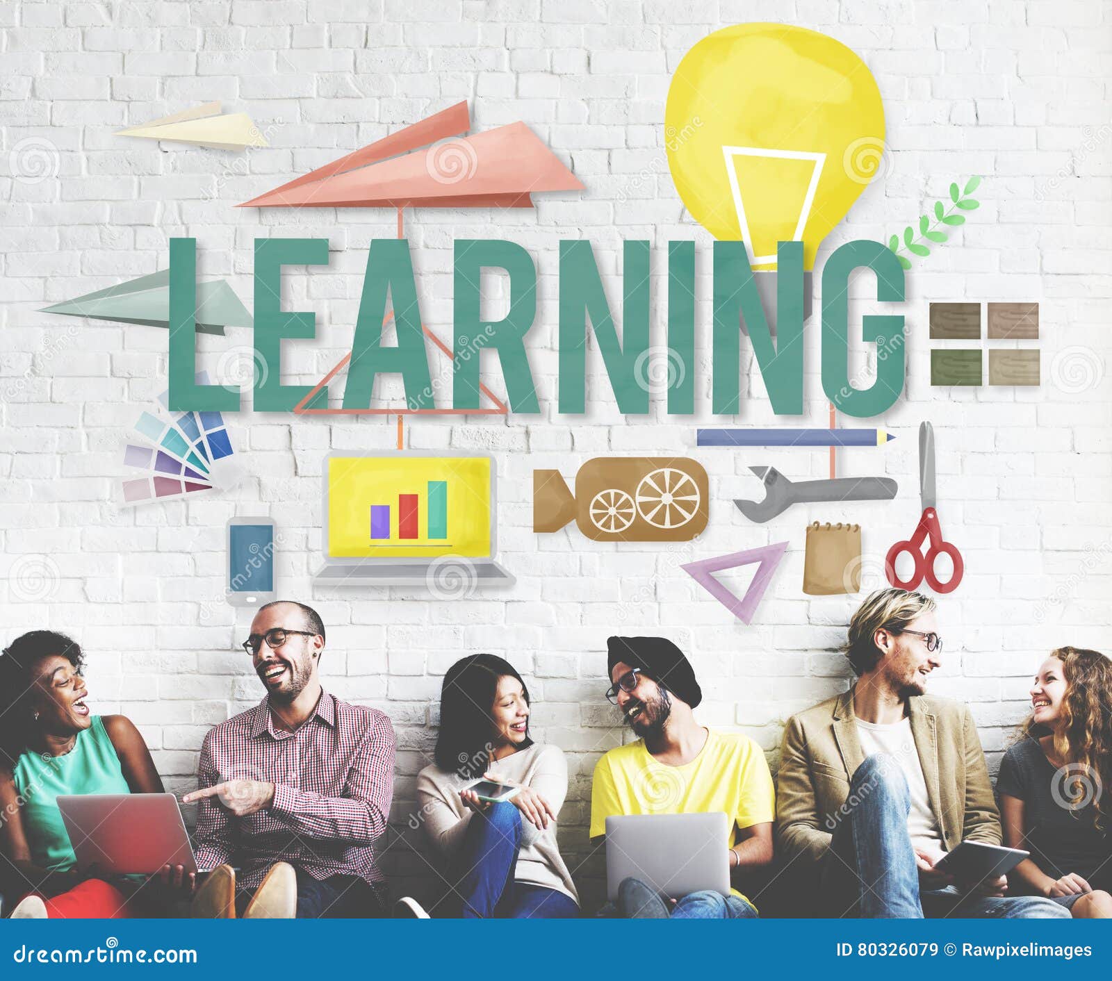 Learning Education Improvement Intelligence Ideas Concept Stock Image ...