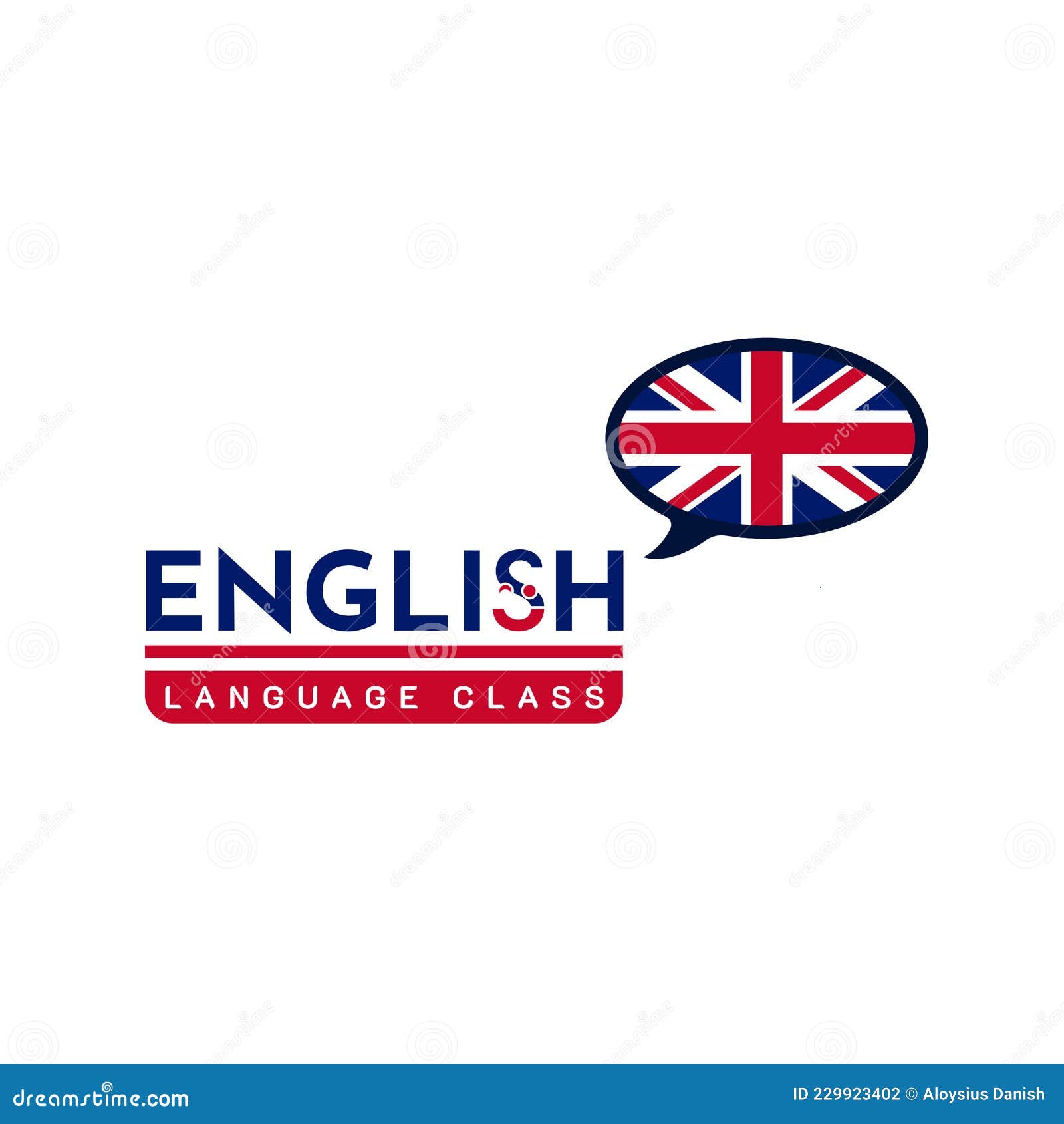 Learning English Language Class Logo. Language Exchange Program, Forum ...