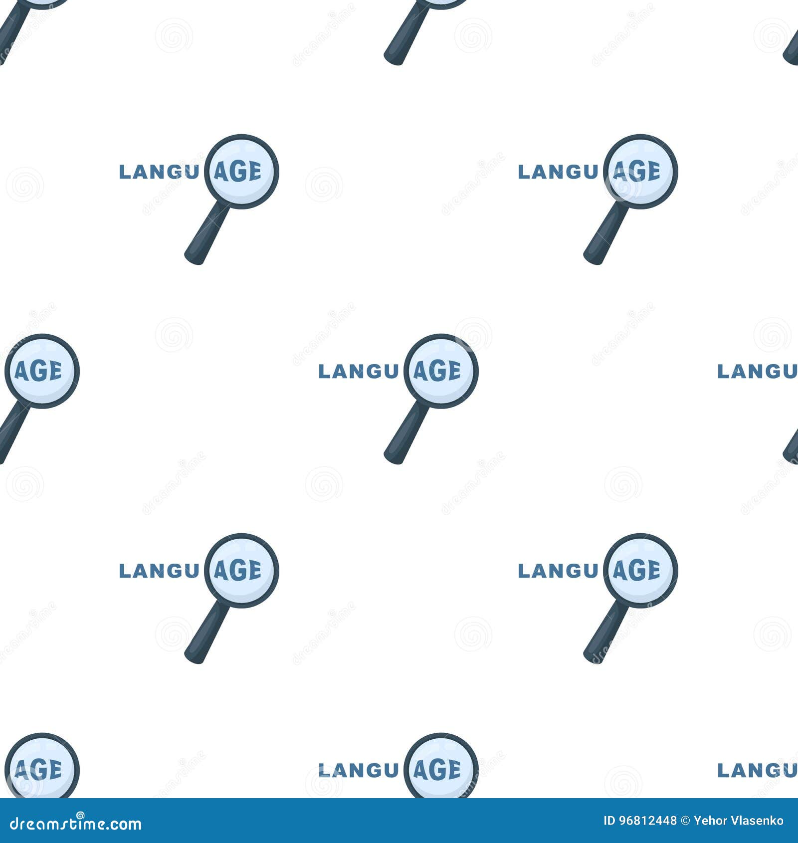 Learning Foreign Language Icon In Cartoon Style Isolated On White ...