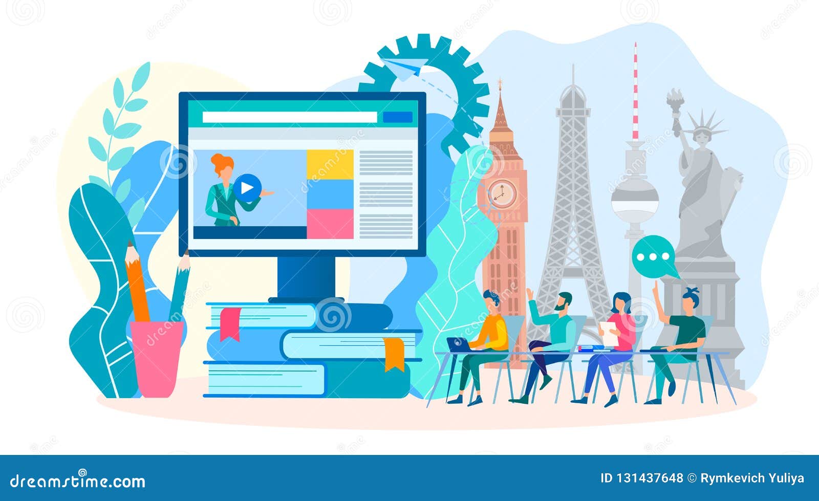 Learning Foreign Languages Online in a Group. Webinar on Learning ...