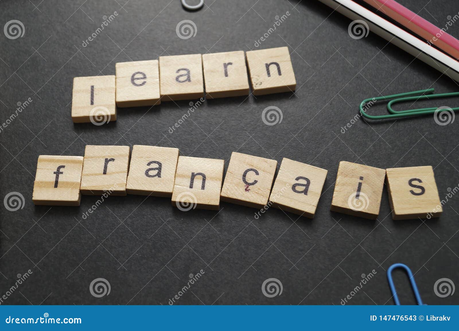 Learning French concept stock image. Image of student - 147476543