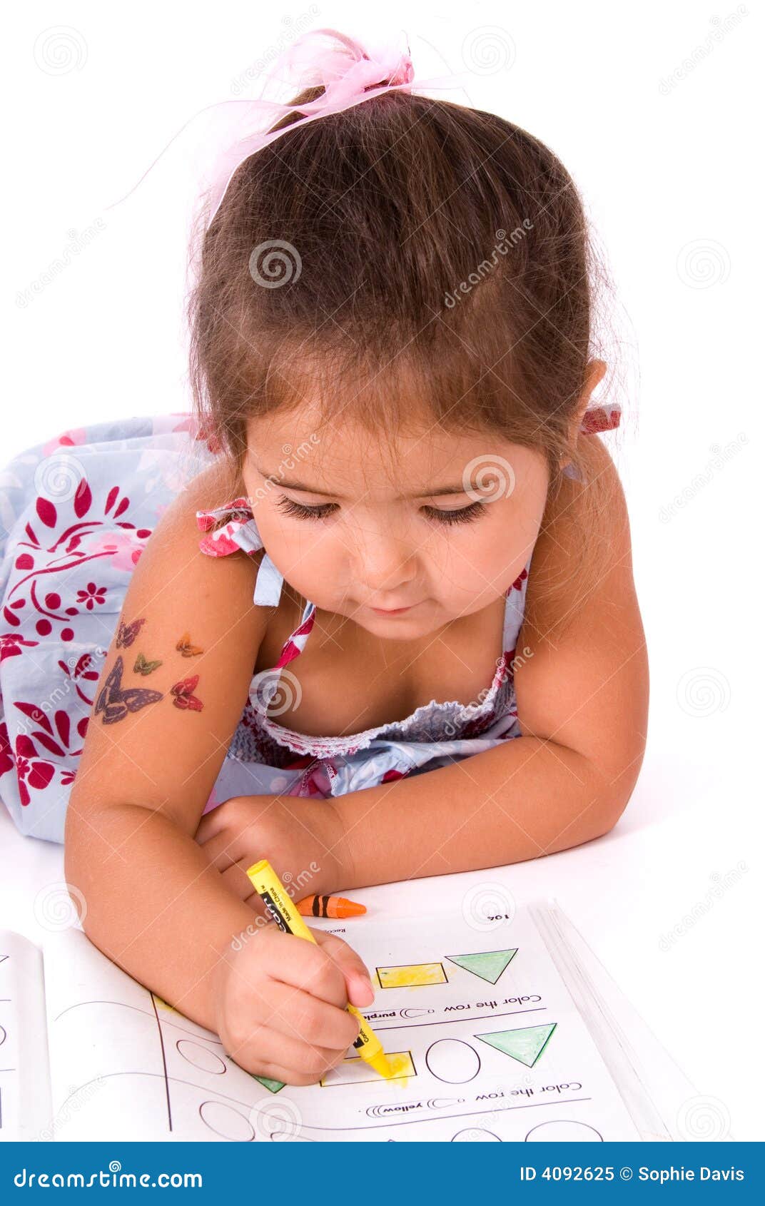 Learning is fun! stock image. Image of educate, brunette - 4092625