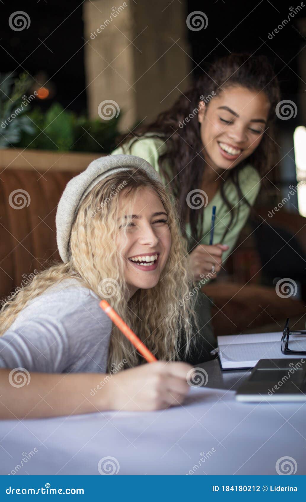 Learning is always Fun for Them Stock Photo - Image of afro, people ...