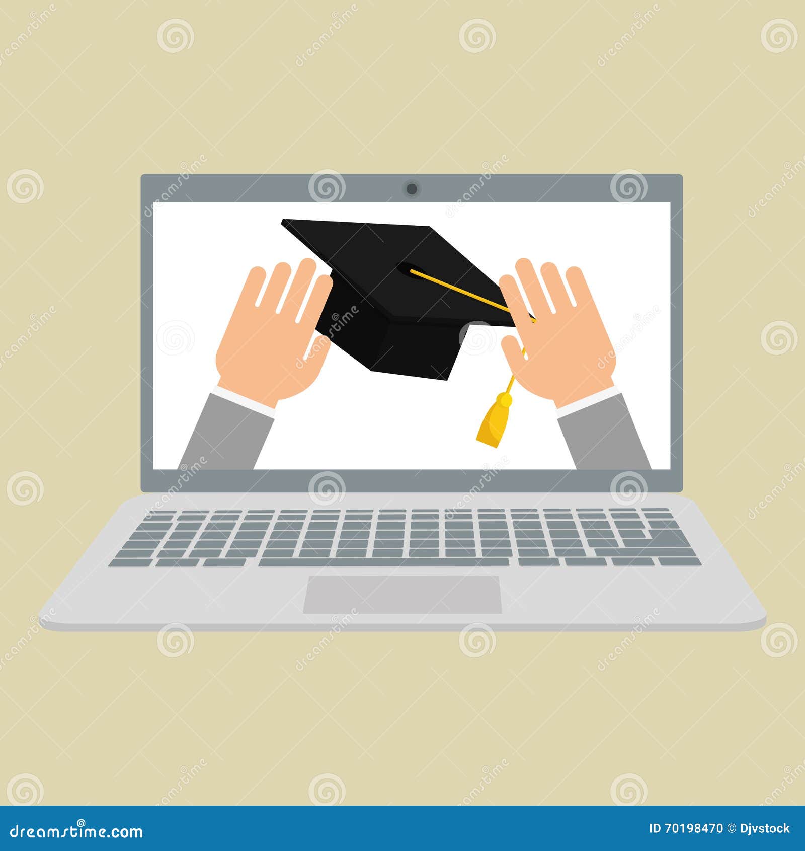 Learning Graphic Design , Vector Illustration Stock Vector ...