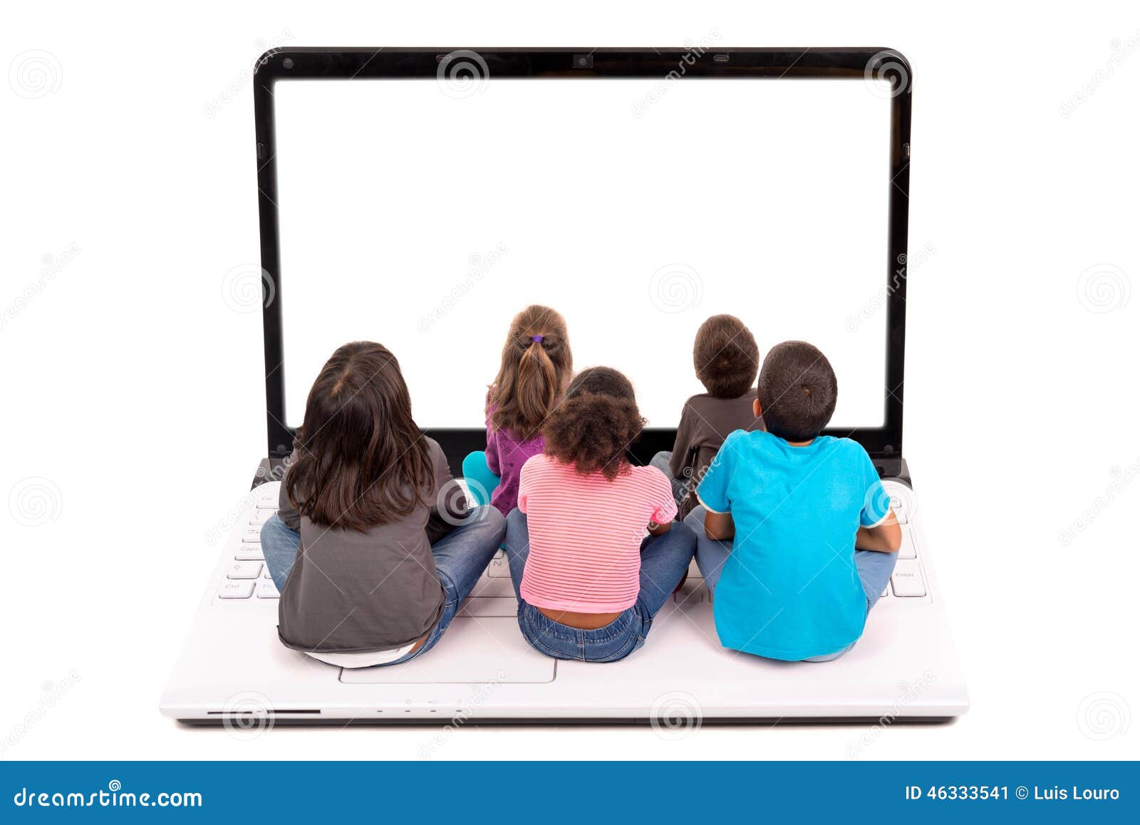 Learning stock image. Image of computer, education, isolated - 46333541