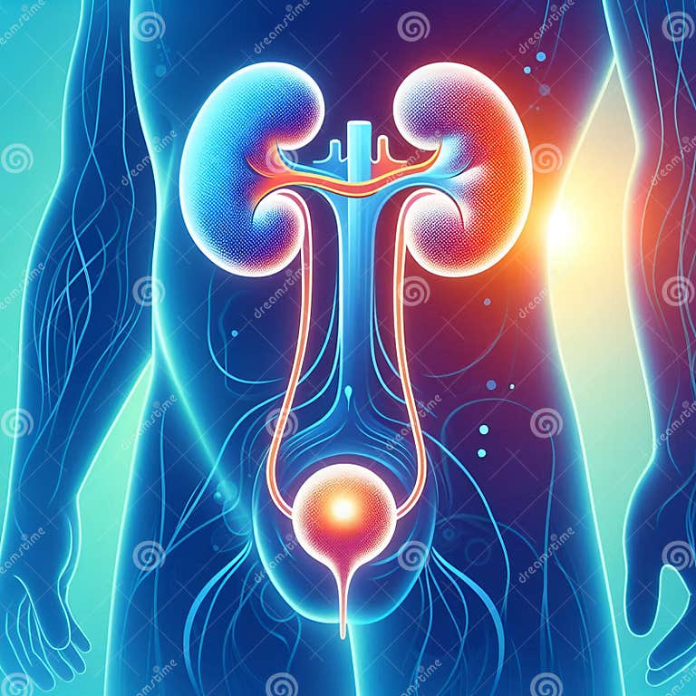 Learning Human Anatomy: Focus on Bones and Organs, Generative AI. Stock ...