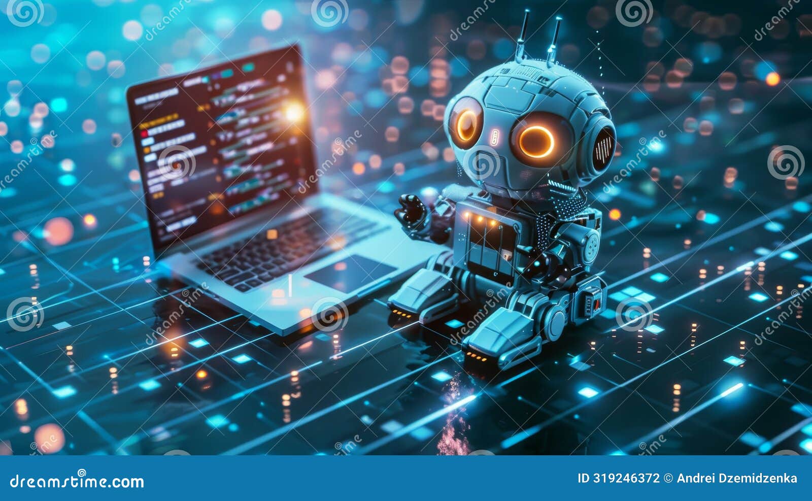 Learning of Kids through Arduino DIY Robots. Programming of Microcontroller of El Stock ...