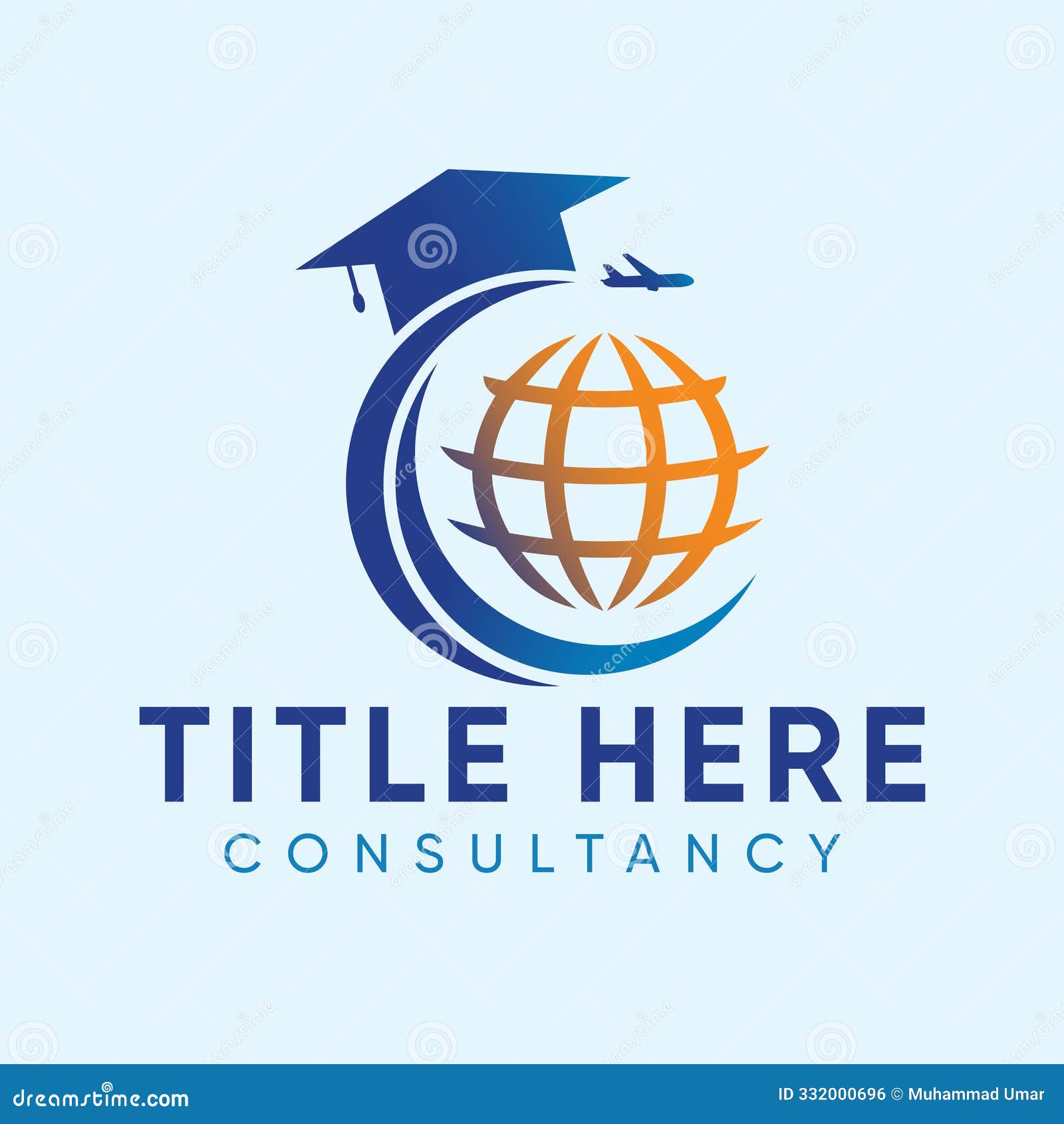 Learning Logo - Education Consultancy Logo - Going Abroad Logo Stock ...