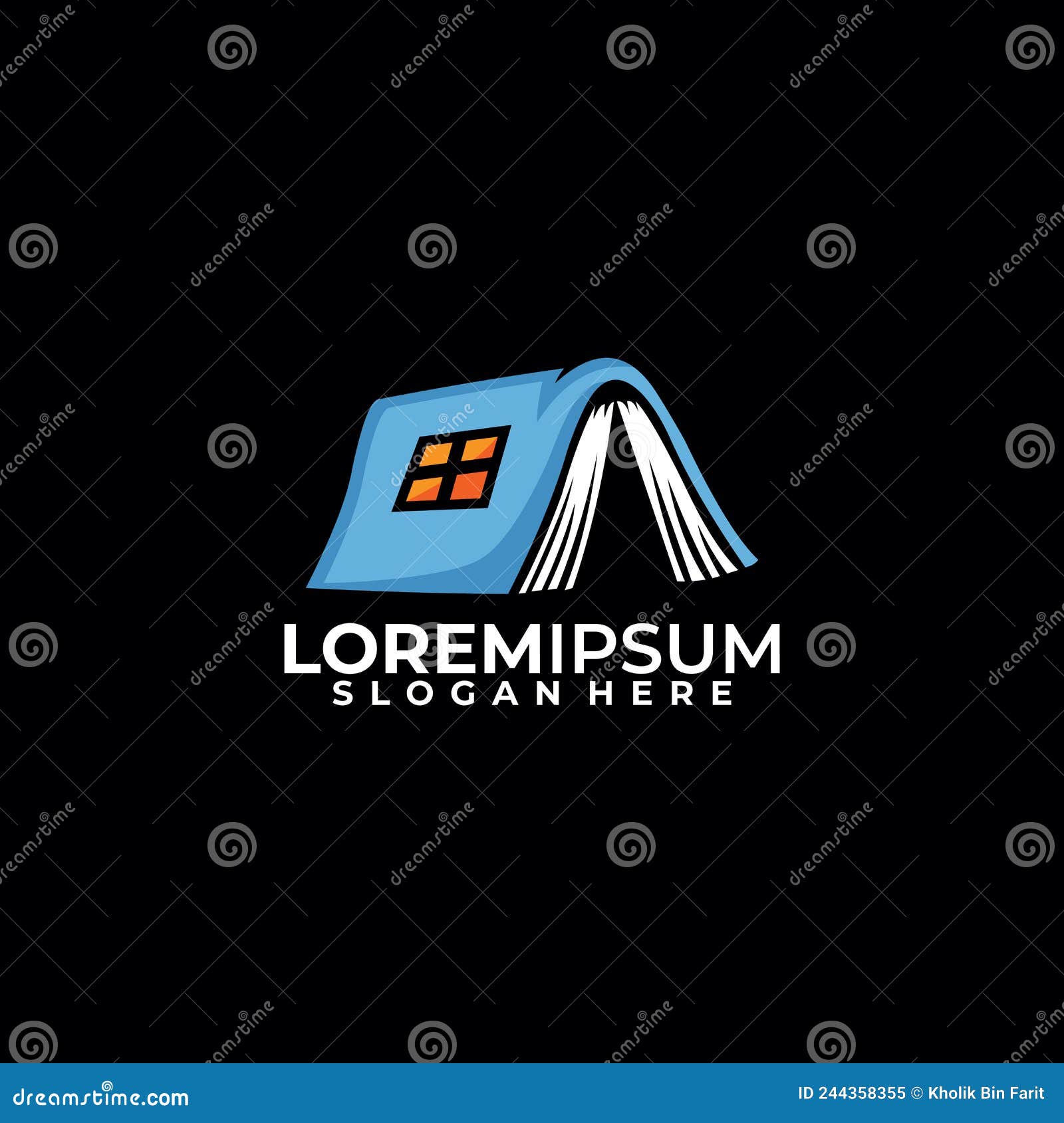 Learning Logo Vector Design Template Stock Vector - Illustration of ...