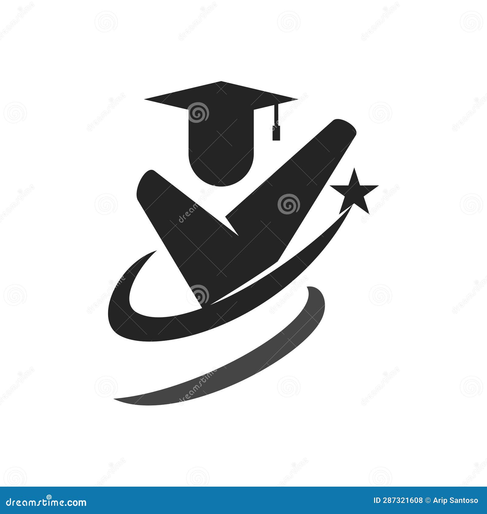 Learning Logo Template Isolated. Brand Identity. Icon Abstract Vector ...