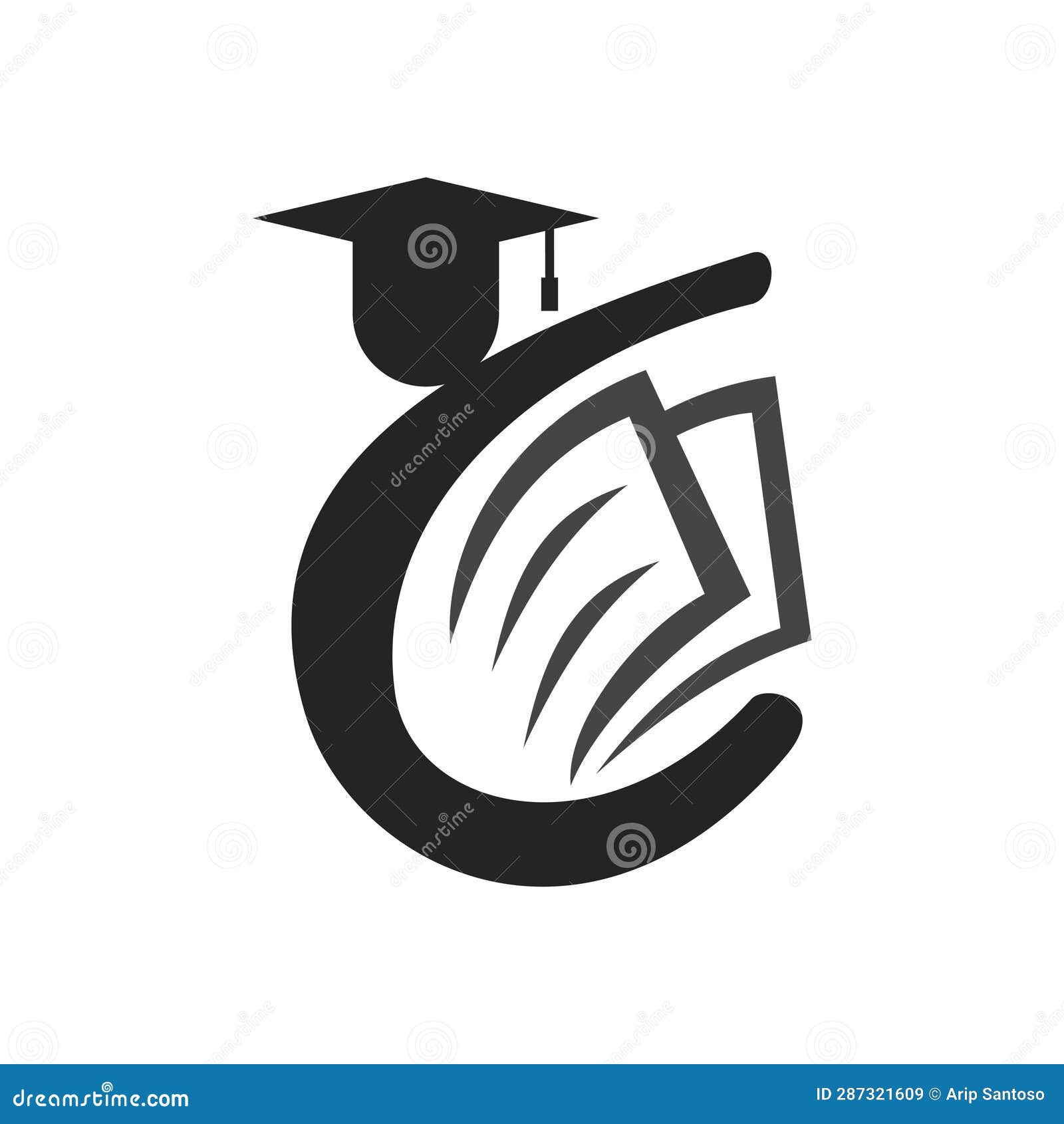 Learning Logo Template Isolated. Brand Identity. Icon Abstract Vector ...