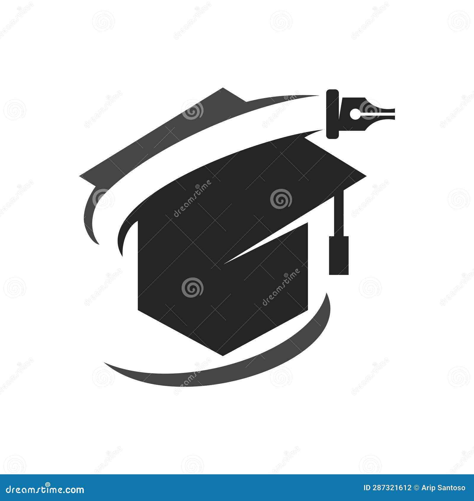 Learning Logo Template Isolated. Brand Identity. Icon Abstract Vector ...