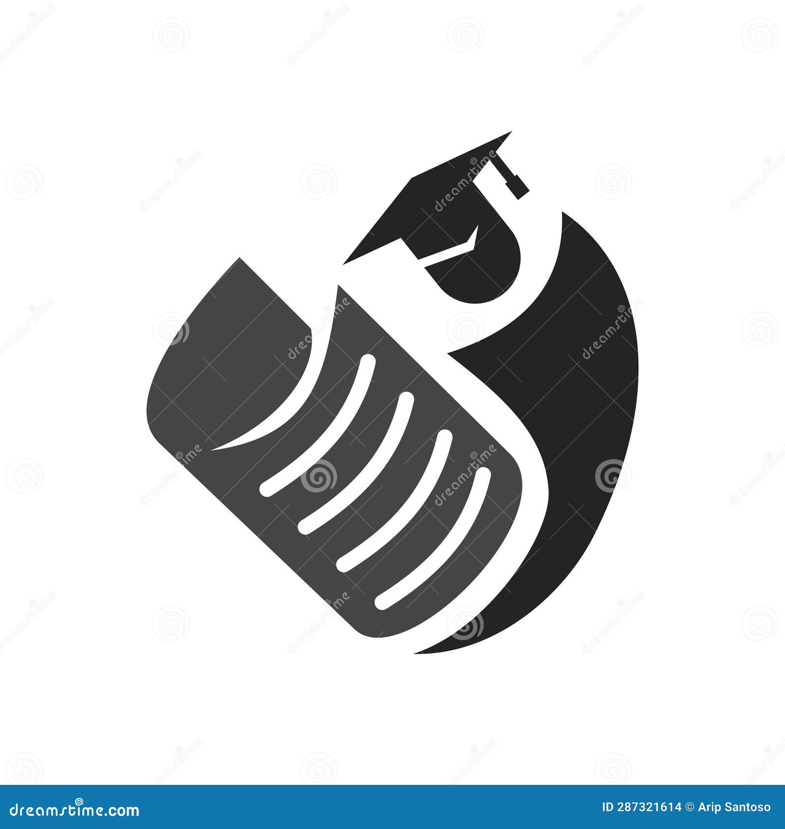 Learning Logo Template Isolated. Brand Identity. Icon Abstract Vector ...