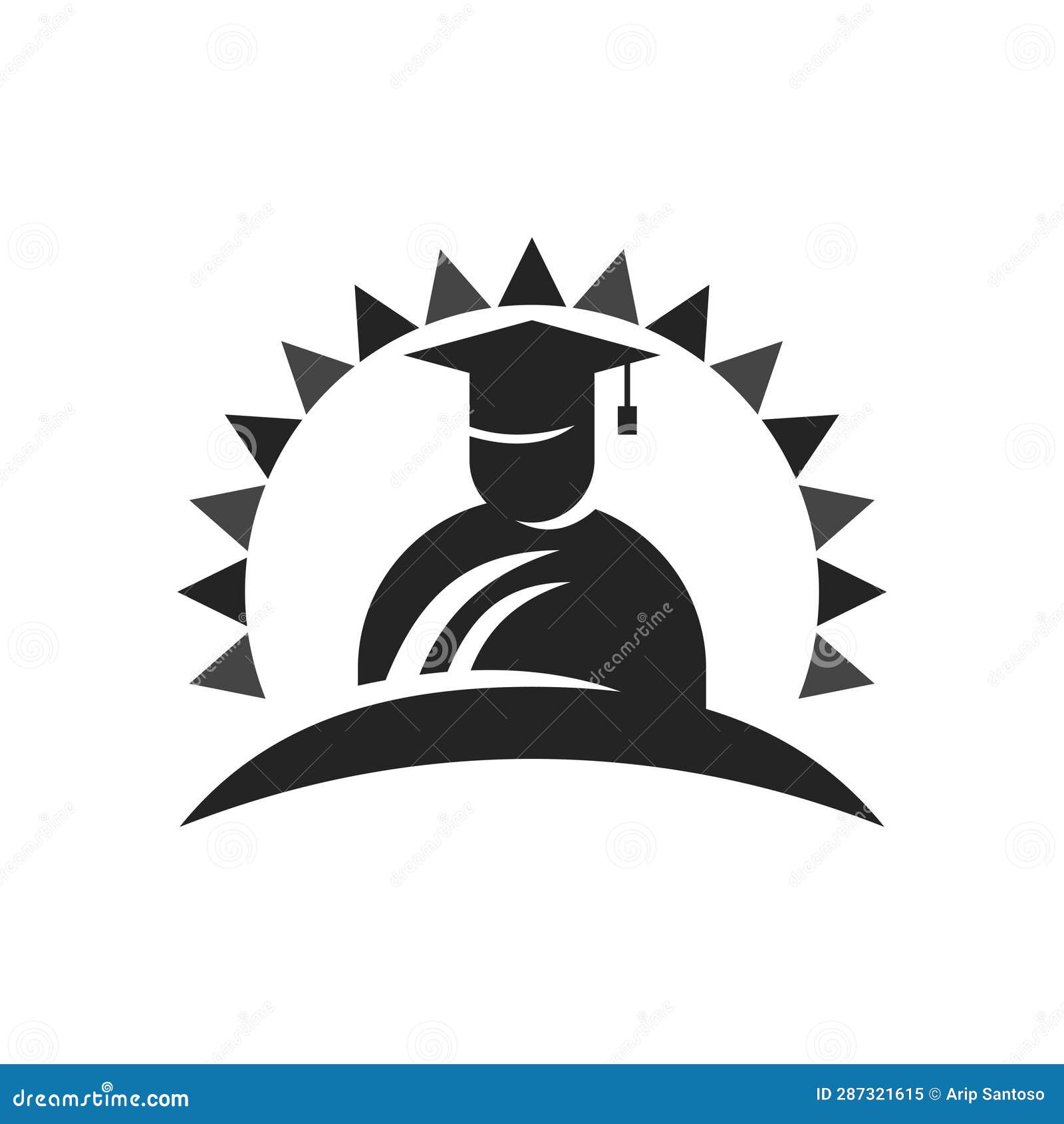 Learning Logo Template Isolated. Brand Identity. Icon Abstract Vector ...