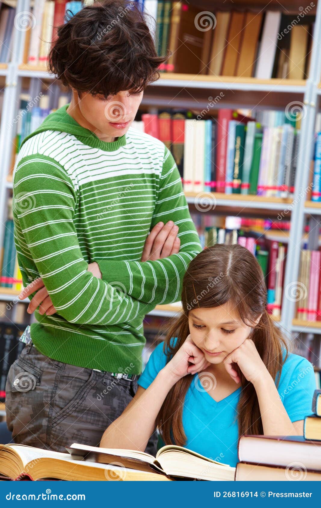 Learning and looking stock photo. Image of literature - 26816914