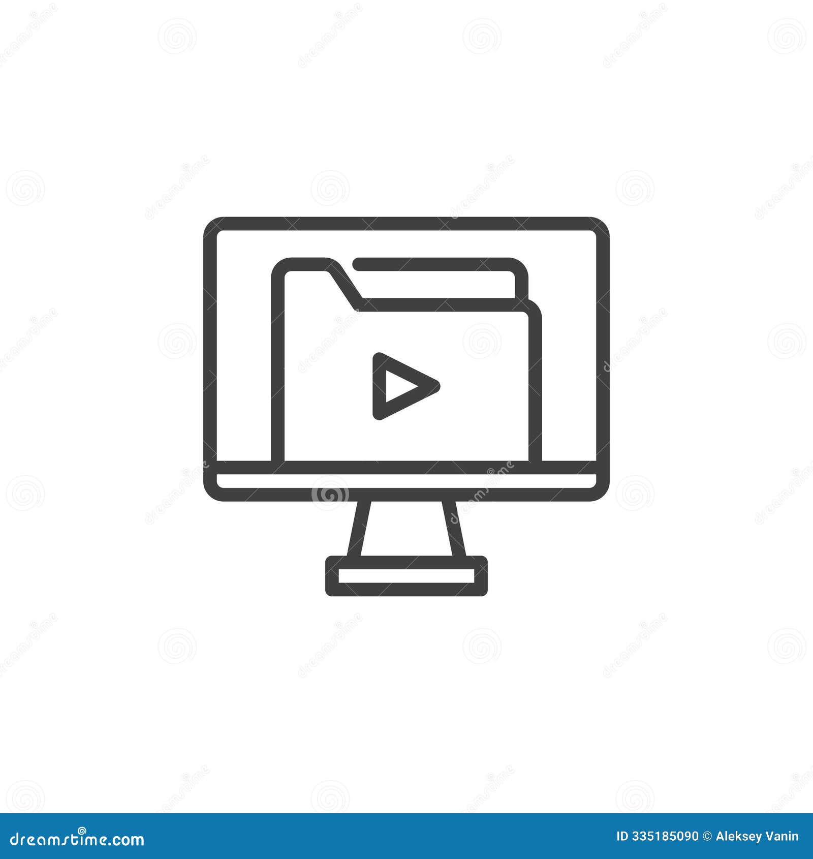 Learning Module line icon stock illustration. Illustration of module ...