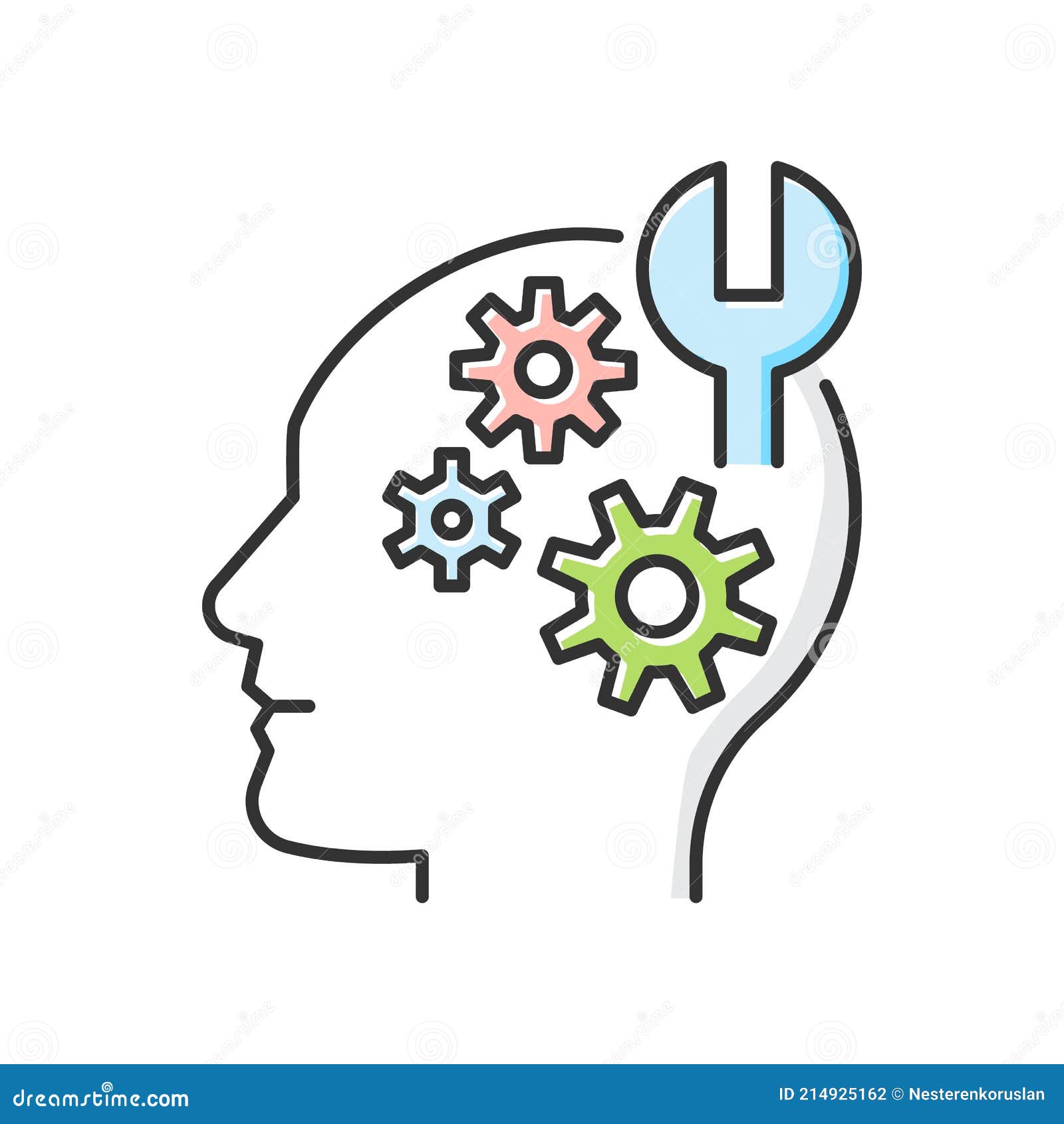 Learning New Skills RGB Color Icon Stock Vector - Illustration of ... Learning New Skills RGB Color Icon Stock Vector - Illustration of ...