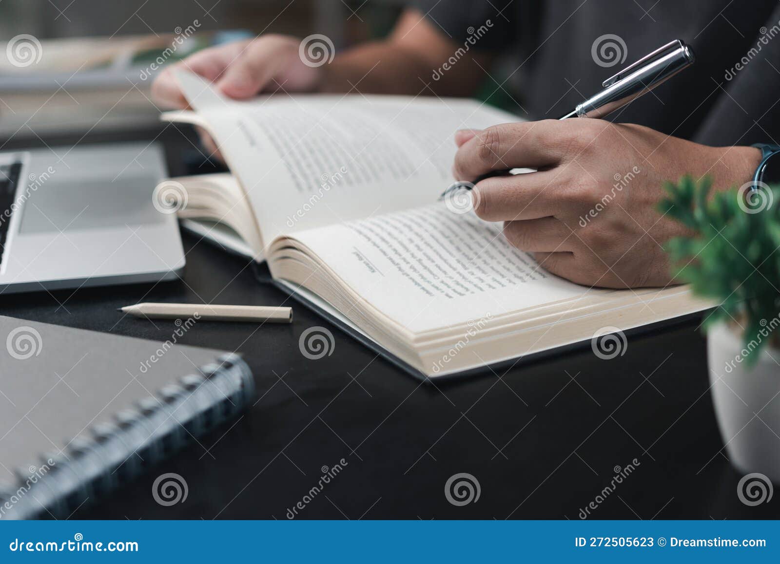 Learning Online Class by Using Laptop Computer and Writing Notebook at ...