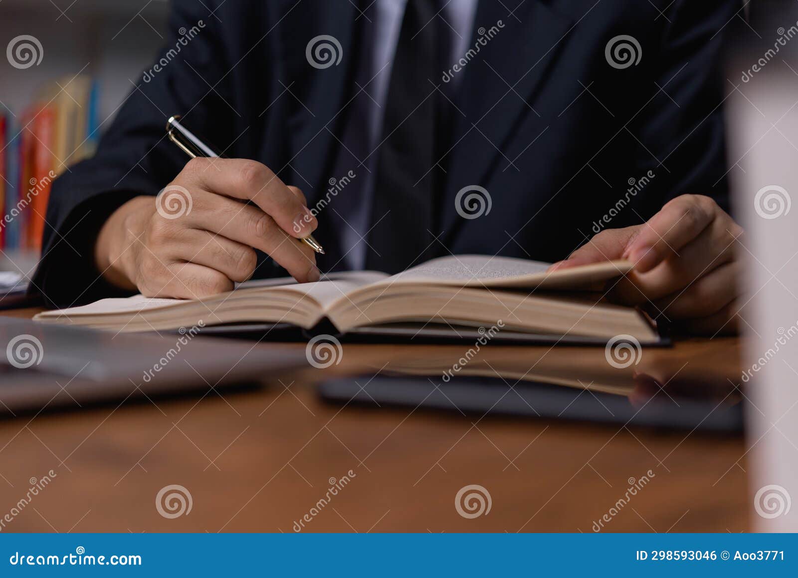 Learning Online Class by Using Laptop Computer and Writing Notebook at ...