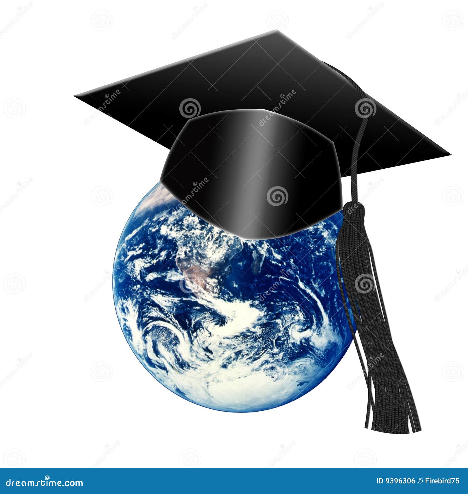 Learning planet stock illustration. Illustration of university - 9396306